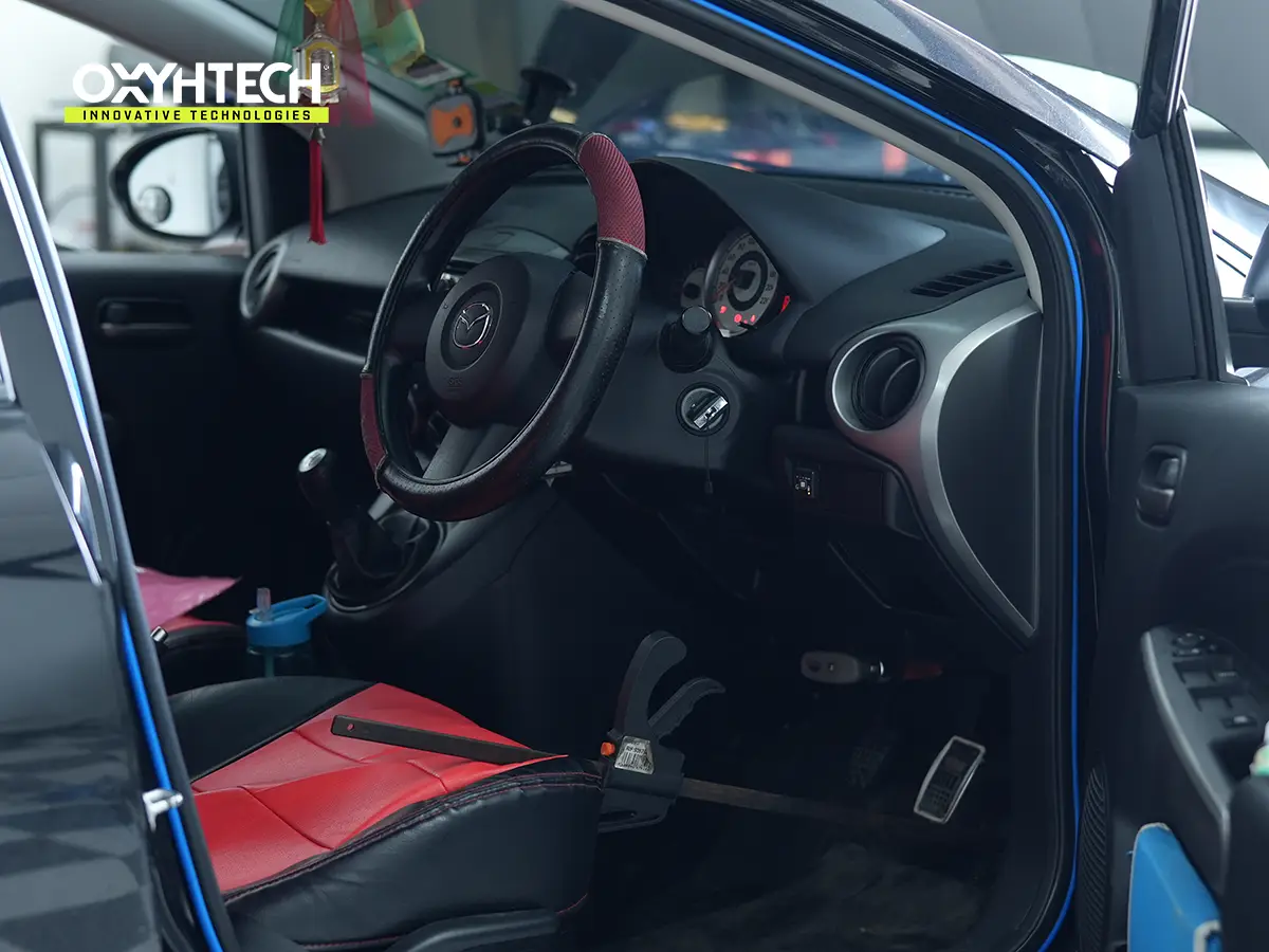 ผลงาน OXYHTECH - MAZDA 2 ล้างเขม่าคาร์บอน เครื่องยนต์สะอาดขึ้น - OXYHTECH คาร์บอนคลีนเนอร์